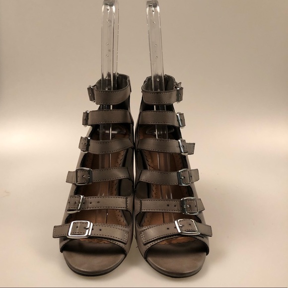 Restricted | Shoes | Restricted Open Toe High Heel Boot Sandal | Poshmark